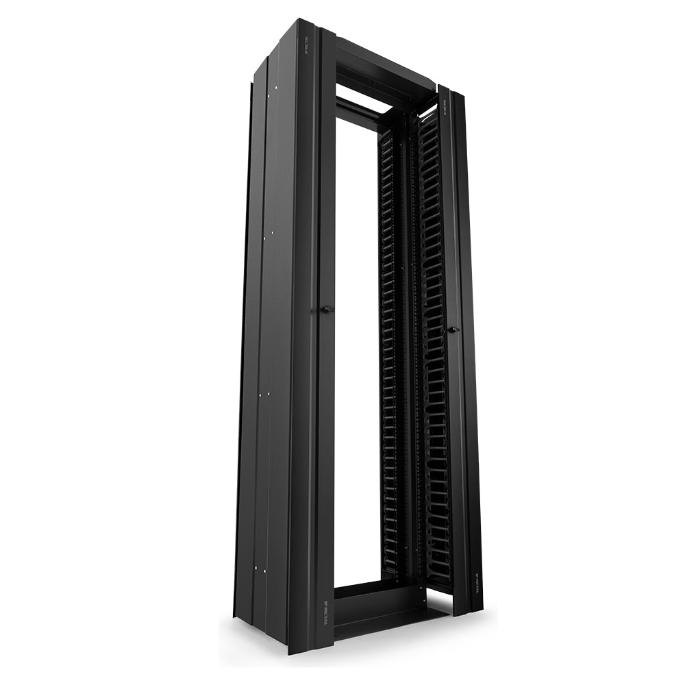 Rack aberto alta densidade (HD) de cabos 19" – IP METAL